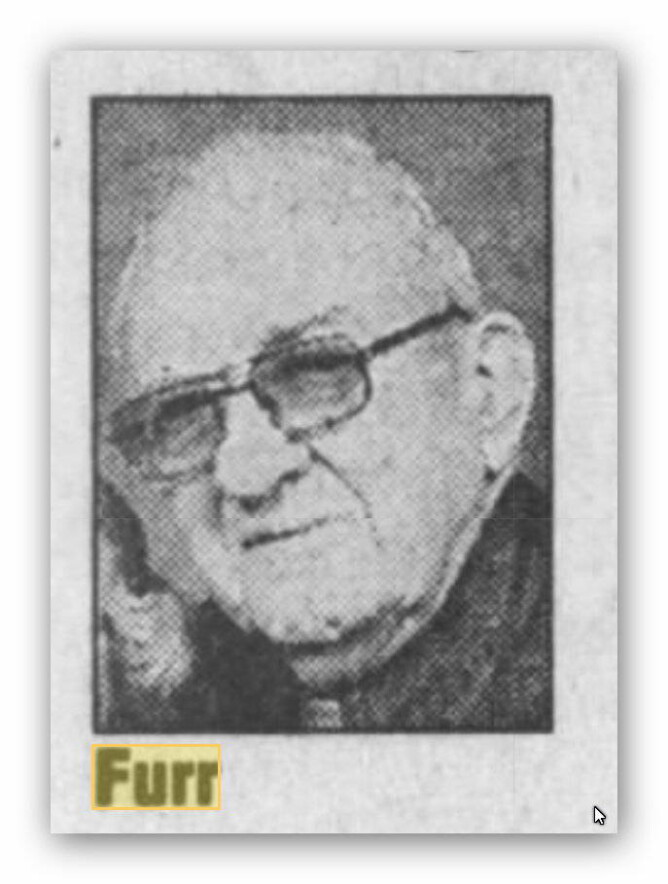 FURR, Donald P. - Fountain County INGenWeb Project